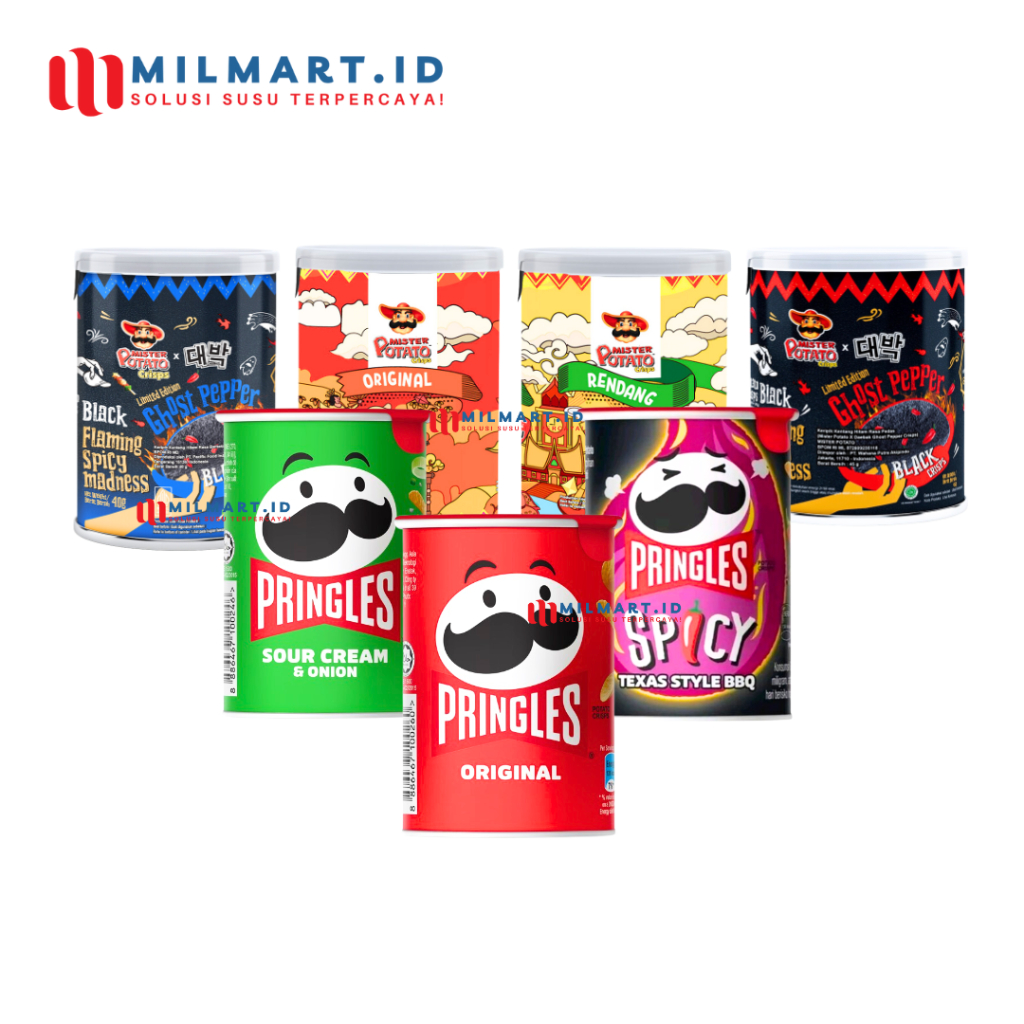 Jual MAMEE MISTER POTATO CRISPS KALENG KECIL PRINGLES POTATO CHIPS ...