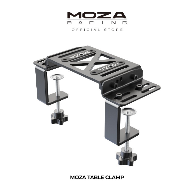 Jual MOZA Racing Table Clamp For R5 / R9 / R12 | Steering Wheel Table ...