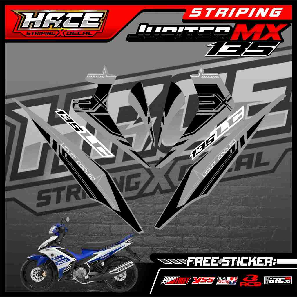Jual 710 STRIPING STICKER JUPITER MX 135 - STRIPING STICKER JUPITER MX ...