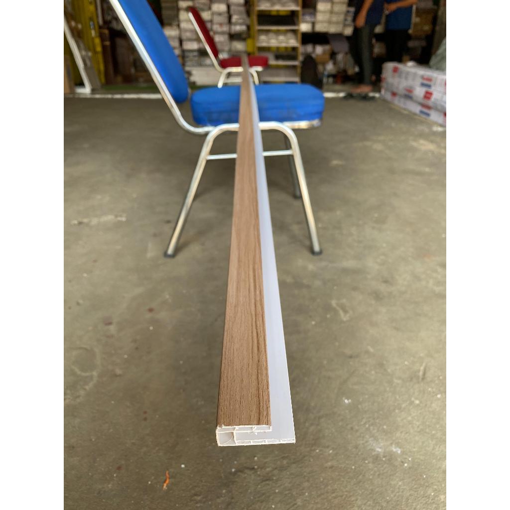 Jual list tembok PVC list pinggir PVC list minimalis PVC motif kayu ...