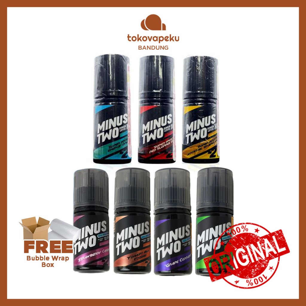 Jual MINUS TWO SUPER FROSTED SALTNIC SERIES 30MG 30ML ORIGINAL by MINUS ...