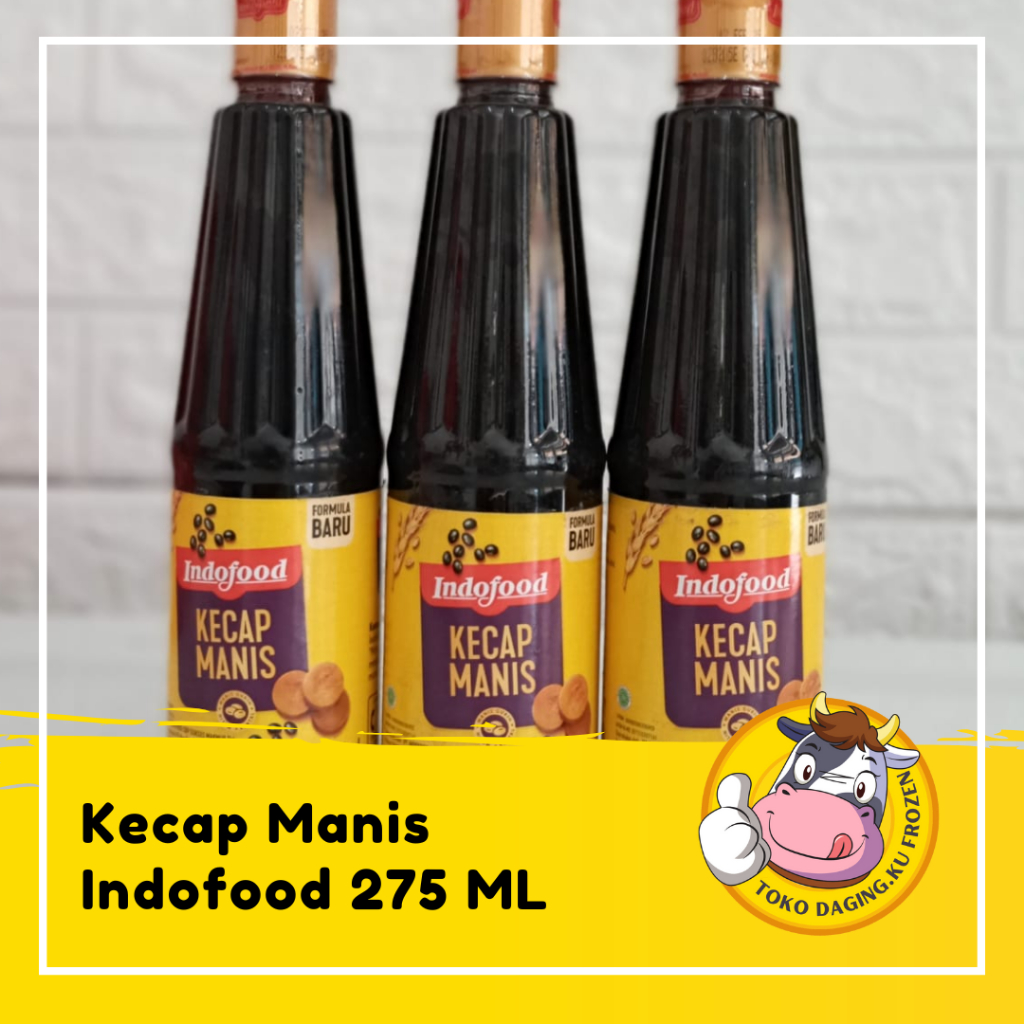 Jual Indofood - Kecap Manis 77ML 275ML Bumbu Masak Bumbu Penyedap ...