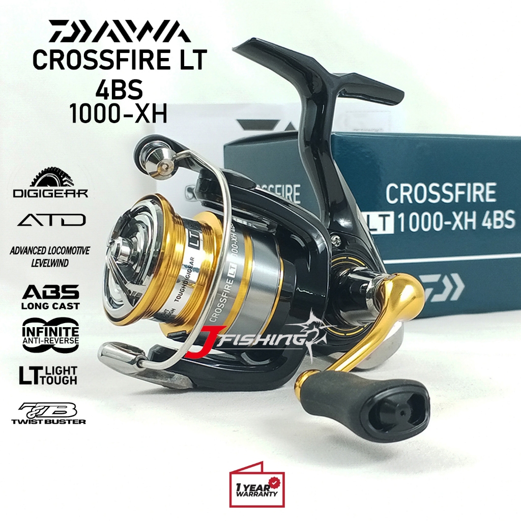 Jual Reel DAIWA CROSSFIRE LT 4BS 1000s/d 6000 | Kolam Sungai Laut | Resmi | J FISHING STORE ...