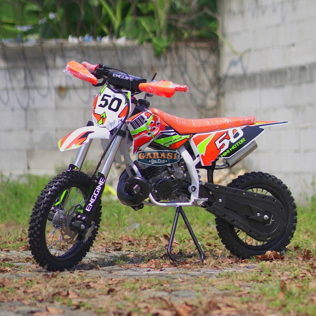 Jual MEDIUM TRAIL MINI MOTO MT6 50CC 2TAK SPECIAL ENGINE | Shopee Indonesia