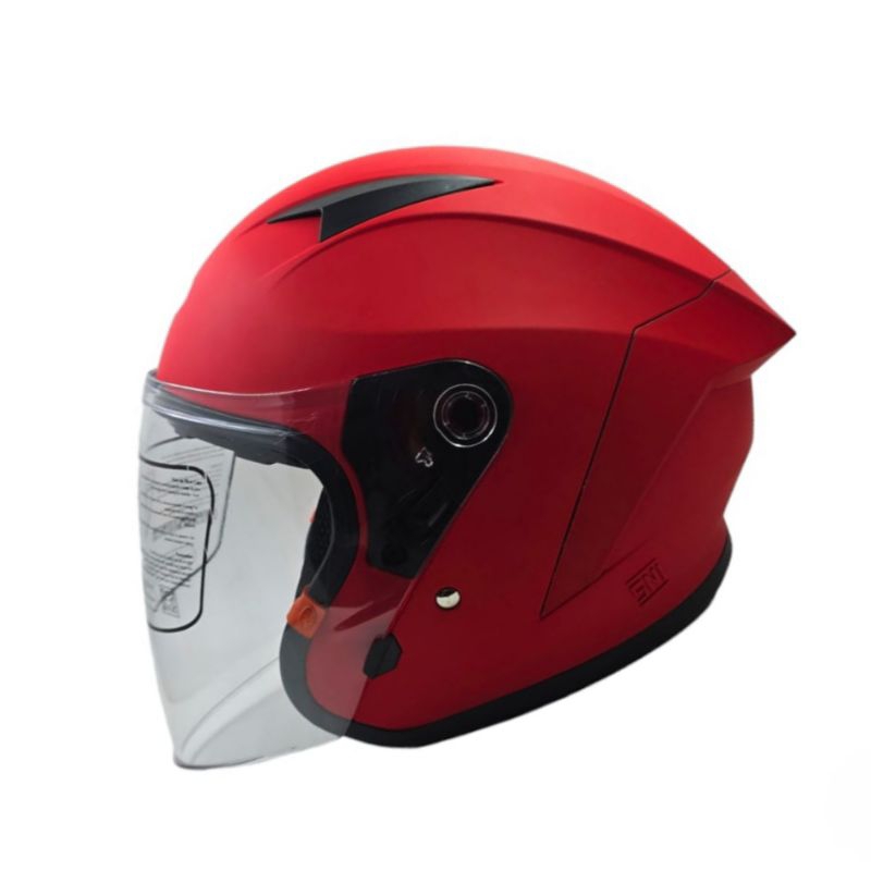 Jual VIGO Helm Helem Hlem Half Face SNI Ganteng Kekinian Spoiler Cowok ...