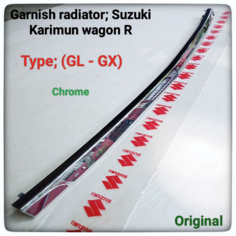 Jual List depan Karimun wagon R GL GX garnish radiator atas Karimun ...