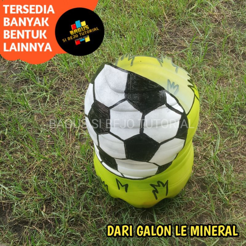 Jual POT DARI GALON LE MINERAL BENTUK BOLA UNTUK TUGAS SEKOLAH | Shopee ...