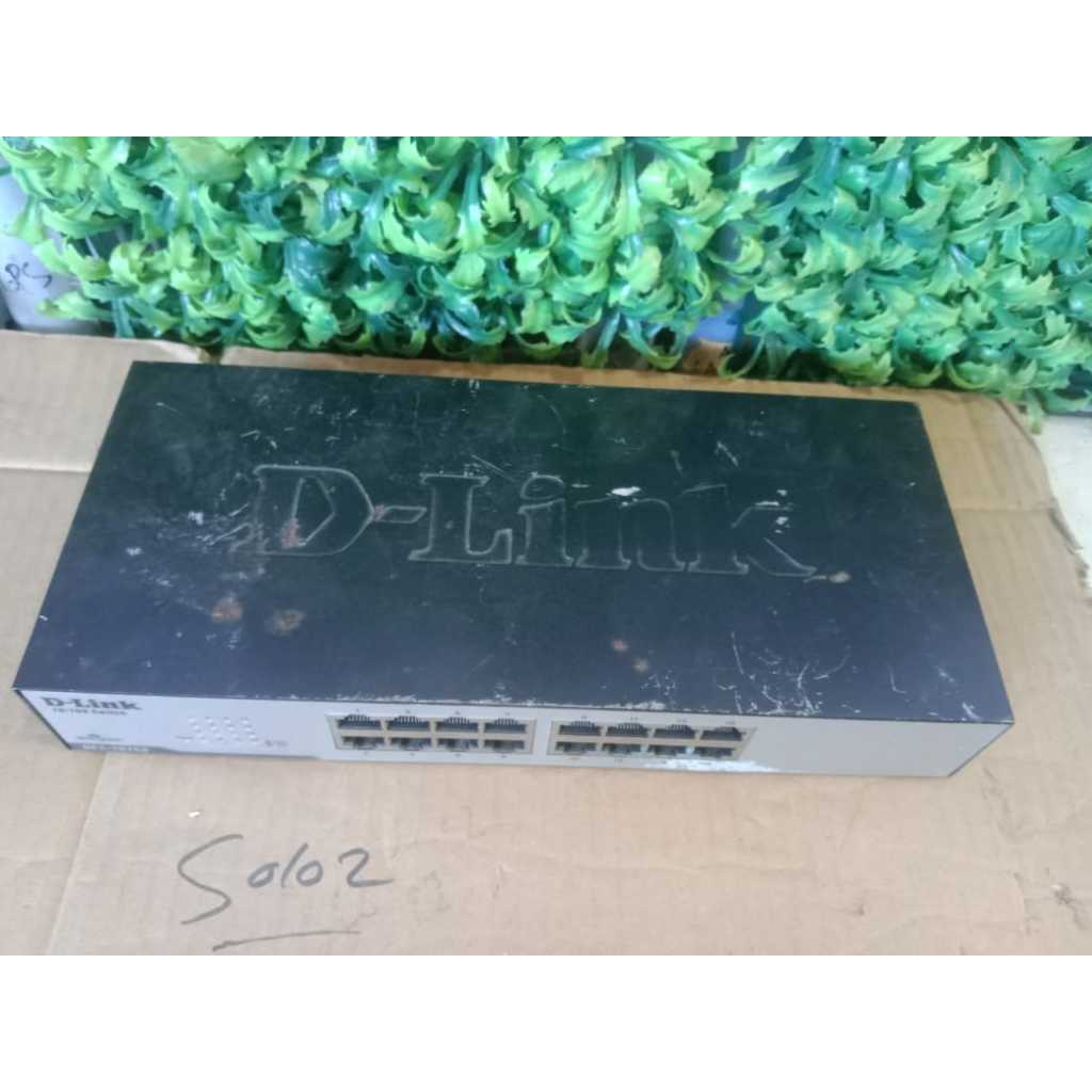 Jual switch hub D-Link DES-1016D 16 Port Fast Ethernet Unmanaged ...