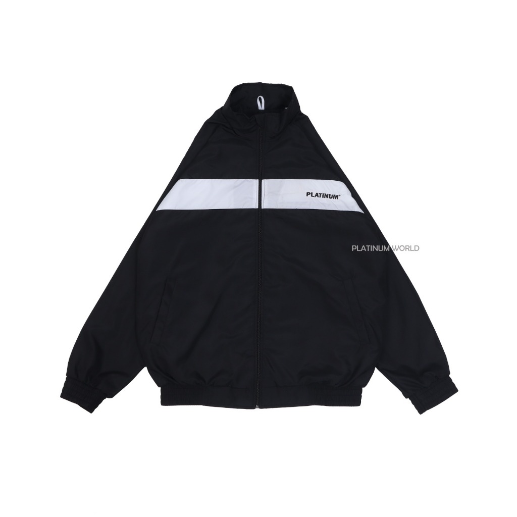 Jual PLATINUM WORLD Jacket Track Sui Windbreaker Parasut Jaket Olahraga ...
