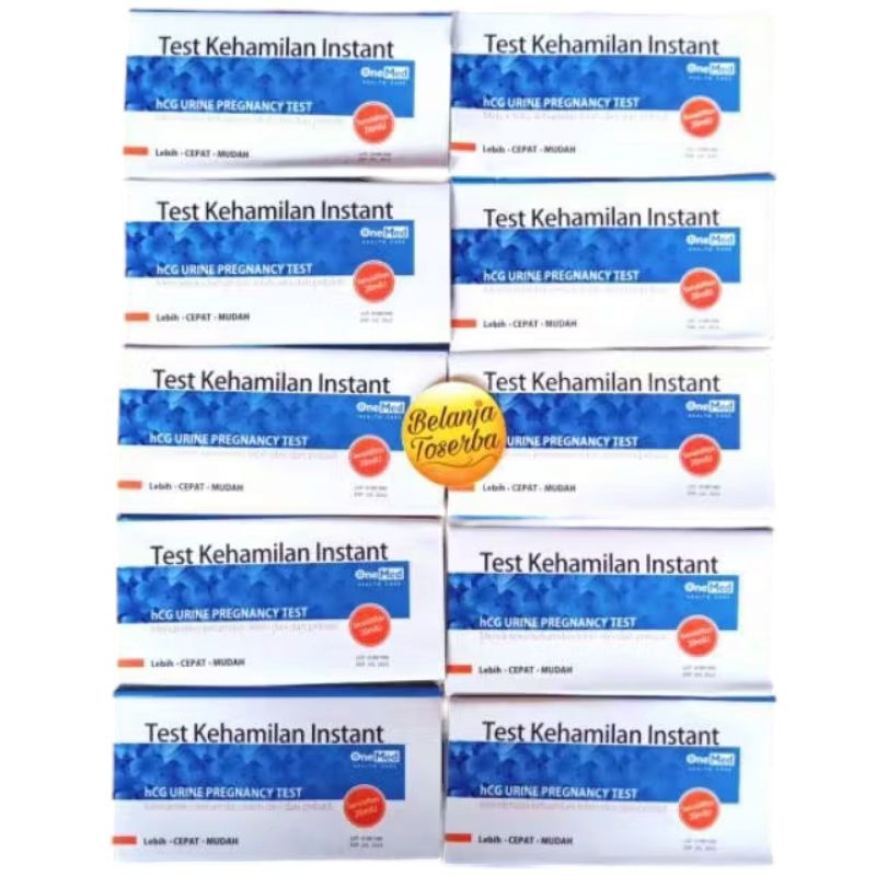 Jual HCG Tes Kehamilan Onemed - Tespek Hamil Onemed Strip - Testpack ...