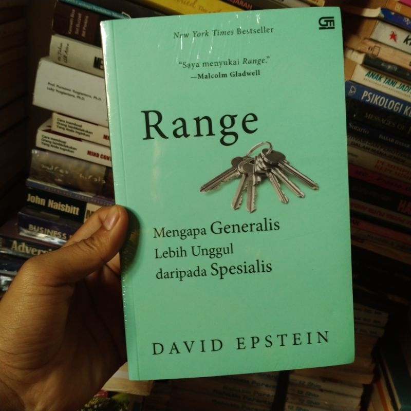Jual buku motivasi range mengapa generalis lebih unggul daripada ...