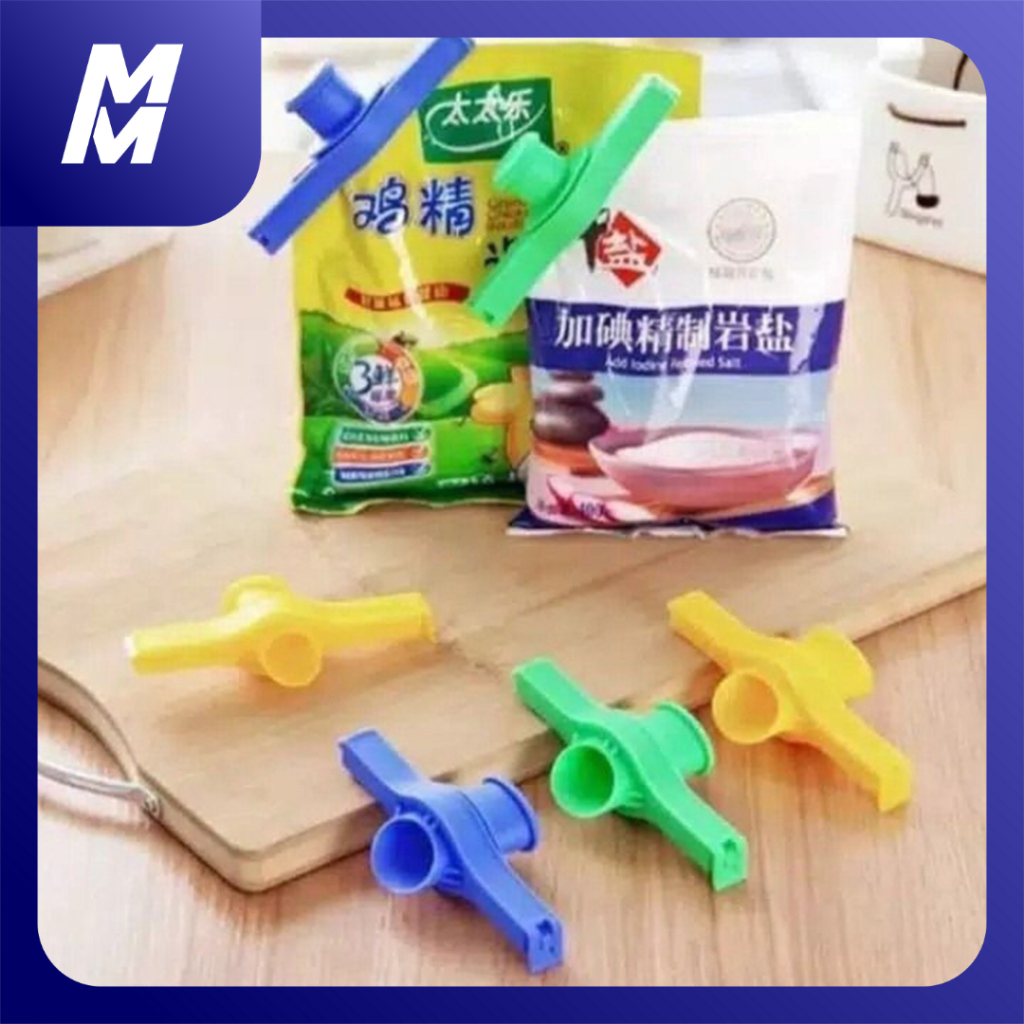 Jual Segel Makanan Bumbu Dapur Penjepit Kemasan Sachet Tuang Klip ...