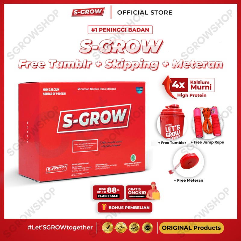 Jual S-GROW Susu Peninggi Badan Terbaik Original | Shopee Indonesia