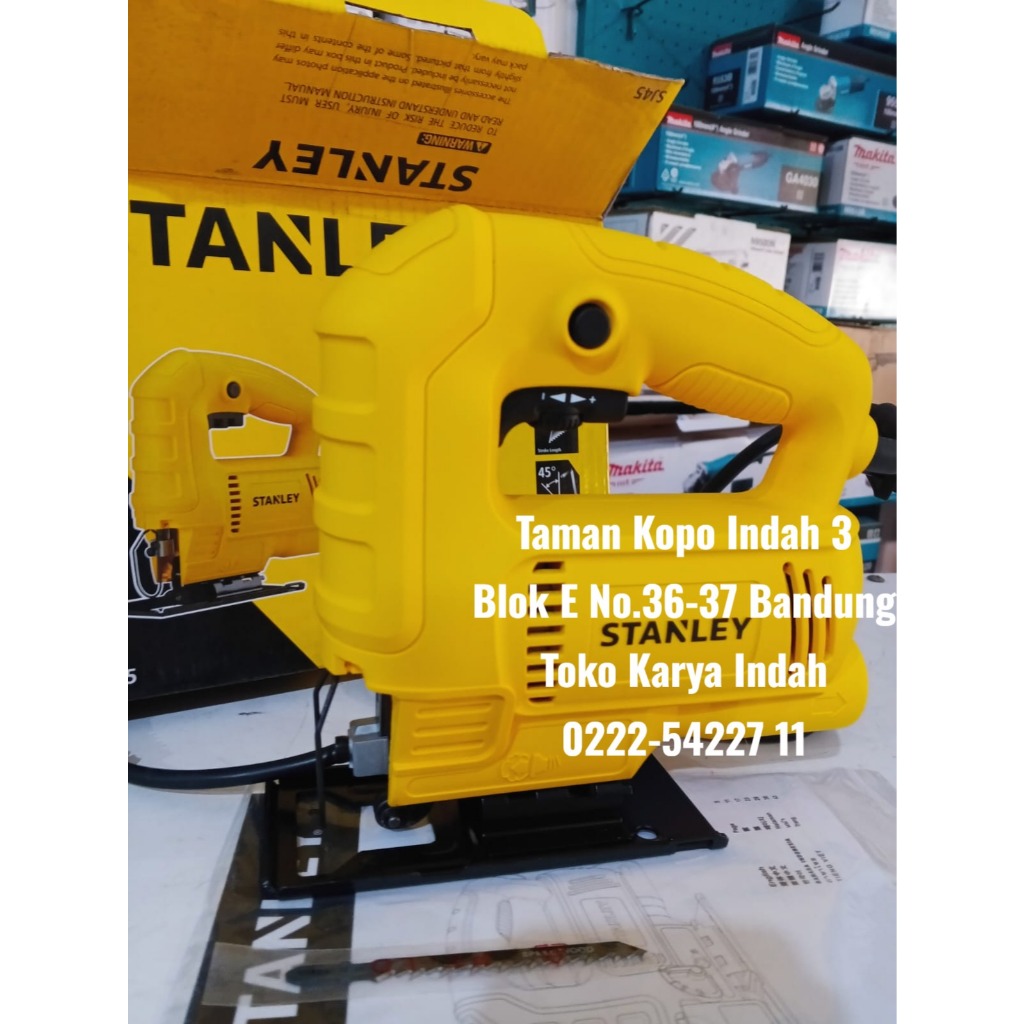 Jual Mesin Gergaji Jig Saw Stanley SJ45 SJ 45 Variable Speed Potong ...