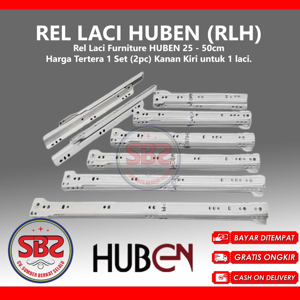 Jual HUBEN Rel Laci HUBEN RLH - Rel Laci Furniture HUBEN 25 - 60cm 250 ...
