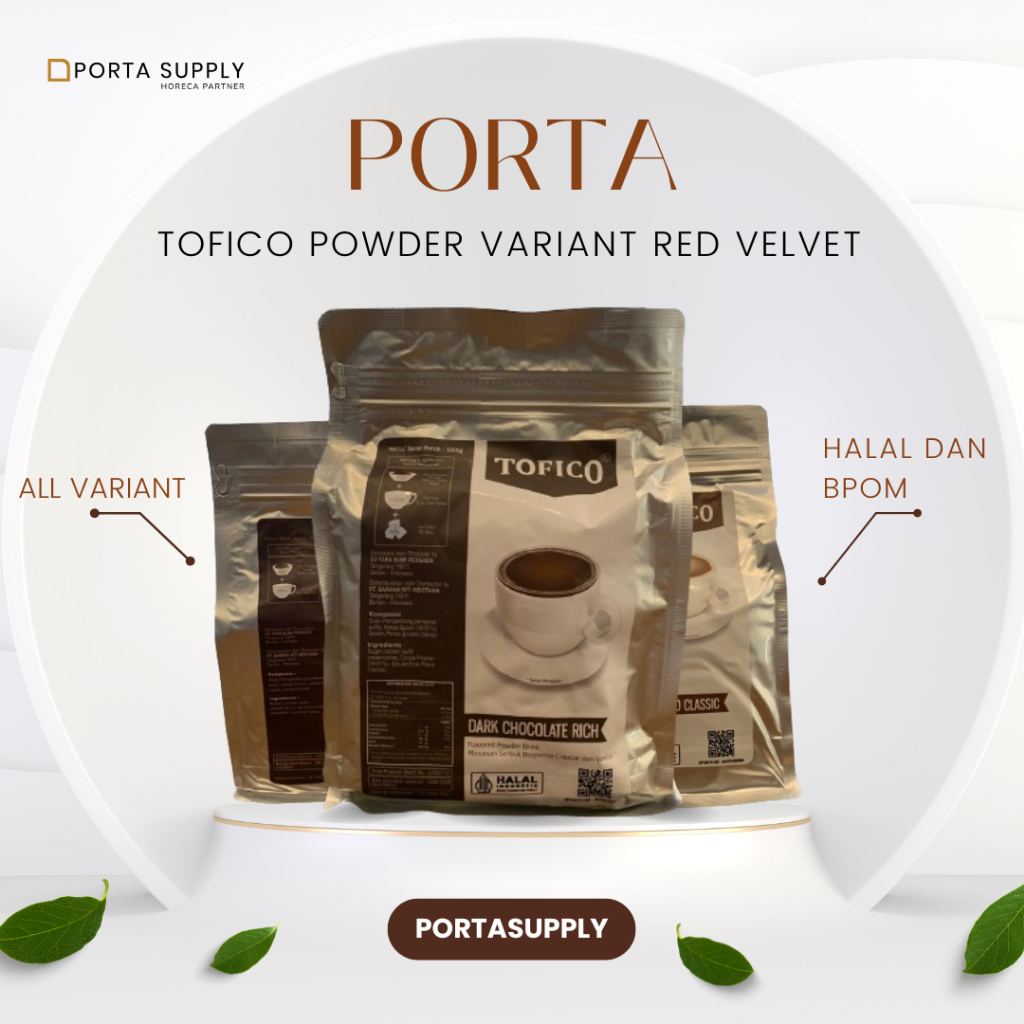 Jual Tofico Powder Variant Dark Chocolate 1KG | Shopee Indonesia
