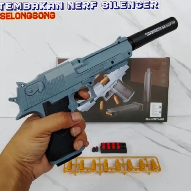 Jual Mainan Tembak Tembakan AWM Peluru Busa Blaster Koleksi Anak Laki ...
