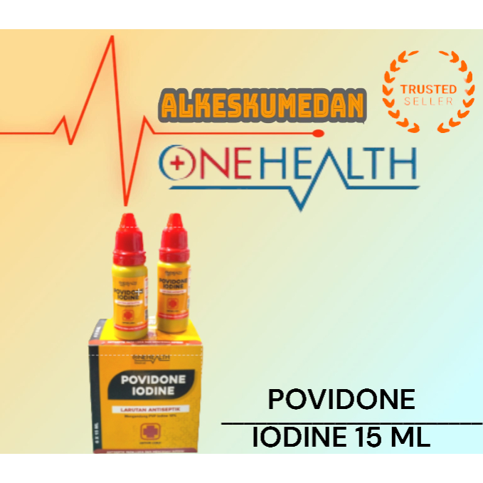 Jual POVIDONE IODINE 15ml ONEHEALTH | Shopee Indonesia