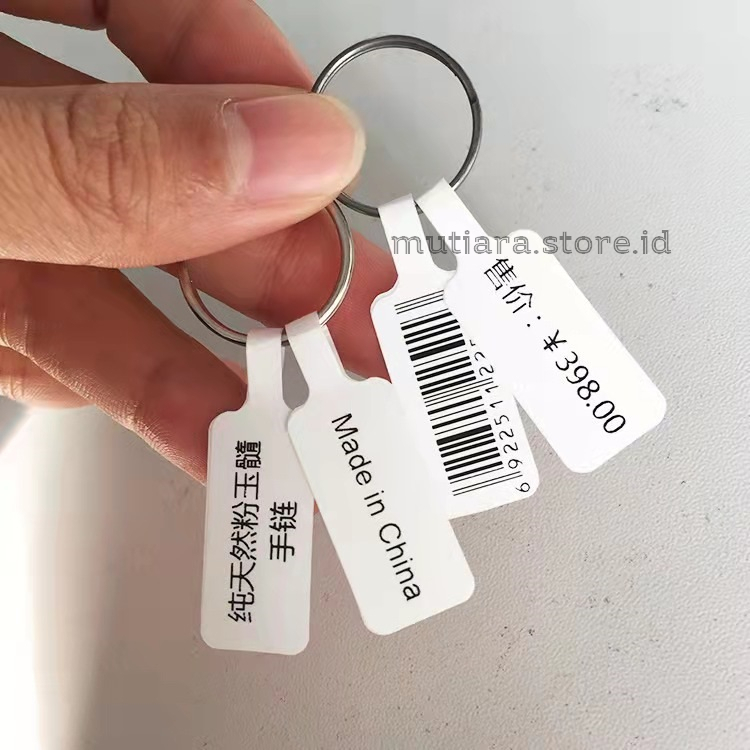 Jual LABEL BARCODE PERHIASAN EMAS / LABEL STICKER ANTI SOBEK, ANTI AIR ...