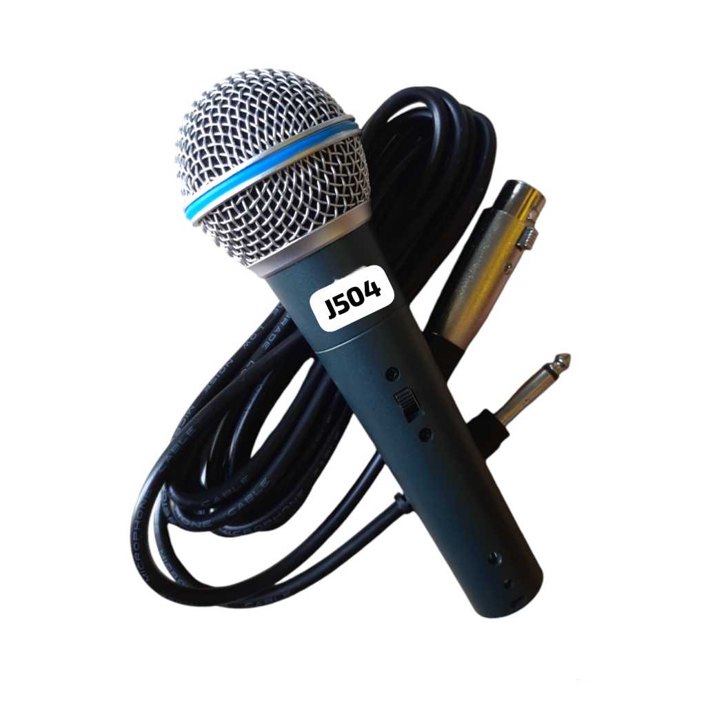 Jual J504 ORIGINAL MIC MICROPHONE MIX MIK KABEL PROFESIONAL DYNAMIC ...