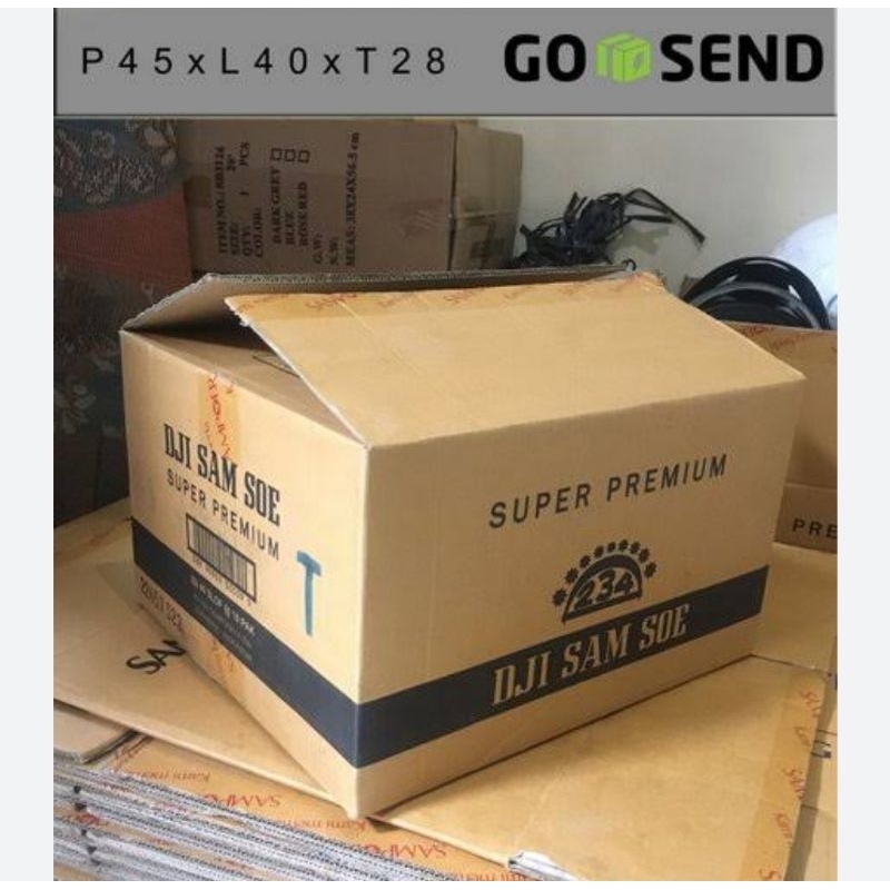 Jual Kardus Dus Box Bekas BESAR Pindahan / Packing TEBAL 2 LAYER / 2 ...