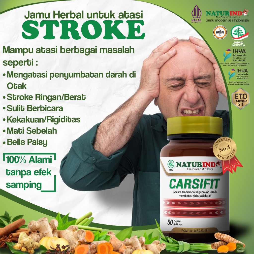 Jual Obat Stroke Ringan Berat Mati Sebelah Iskemik Hemoragik Gejala ...