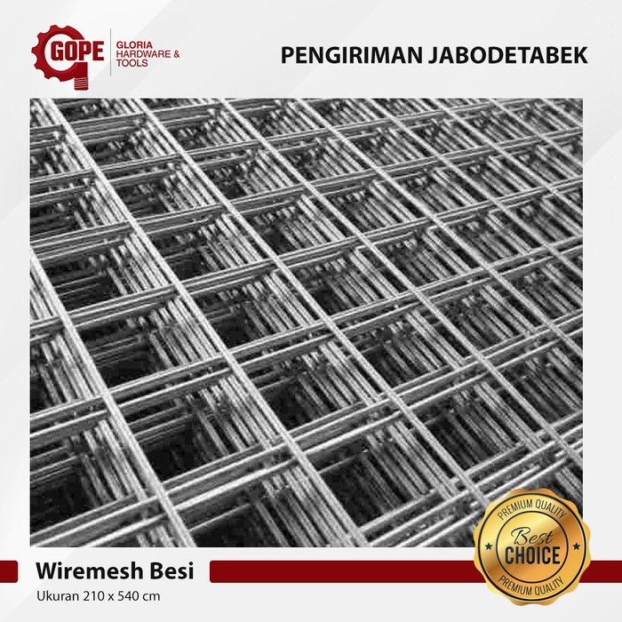 Jual Wiremesh Kotak Wire Mesh Besi M6 M8 M10 | Shopee Indonesia