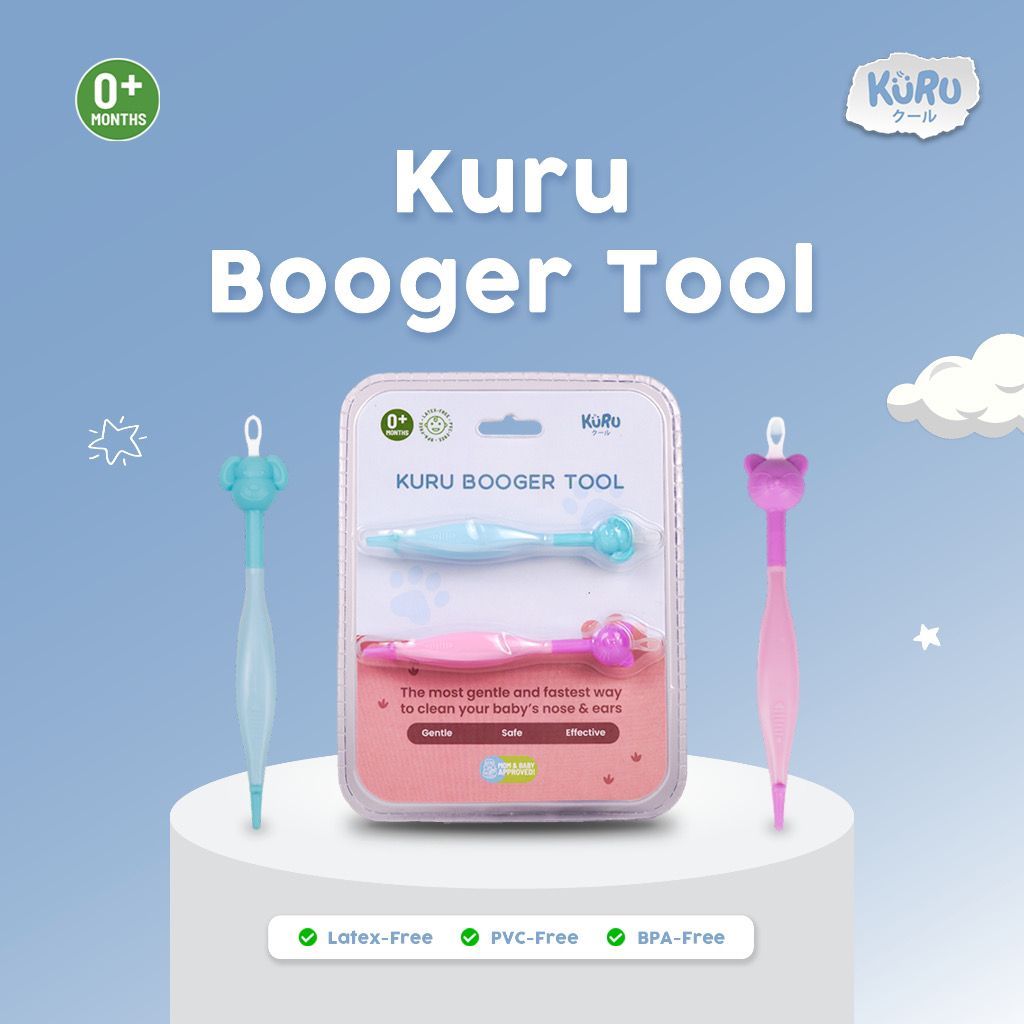 Jual KURU BC202 3in1 Booger Tool Ear and Nose with Tweezer | Pembersih ...