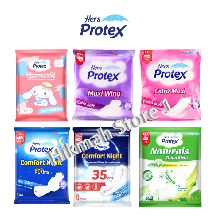 Jual PROTEX PEMBALUT SACHET /PEMBALUT HERS PROTECT DAILY COMFORT ...