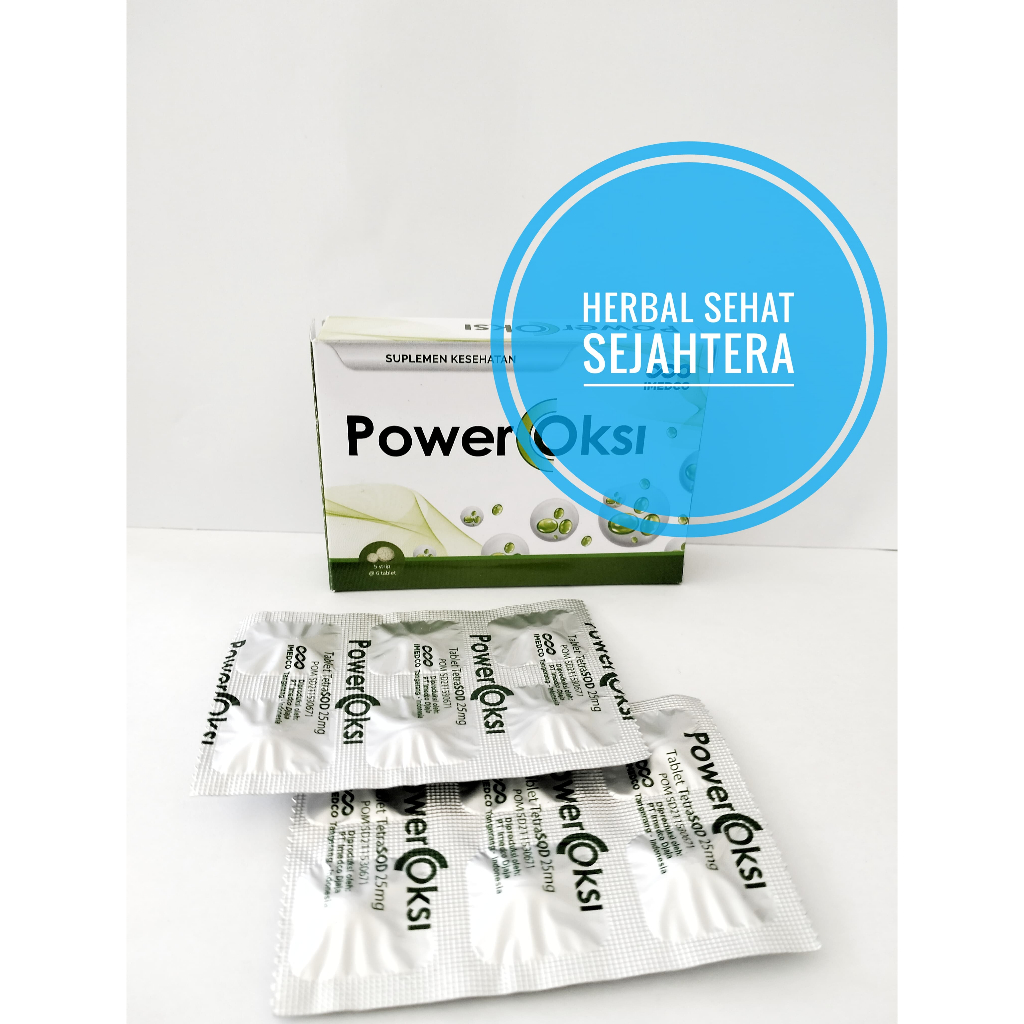Jual POWER OKSI Poweroksi poweroksi TABLET - Suplemen Kesehatan tubuh ...