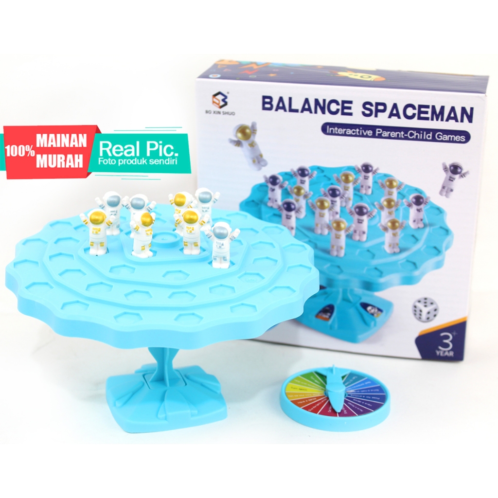 Jual MAINAN BOARD GAME KESEIMBANGAN KARAKTER ASTRONOUT GAME MULTIPLAYER ...