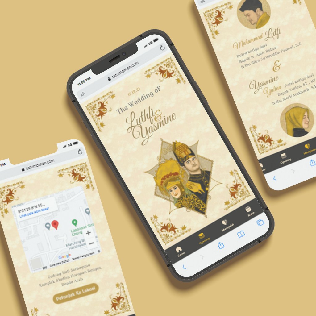 Jual Undangan Digital Adat Bugis | Shopee Indonesia