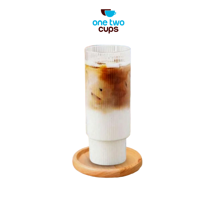 Jual One Two Cups Gelas Tea Coffee Mug Desain Stripe Origami - KMA091 ...