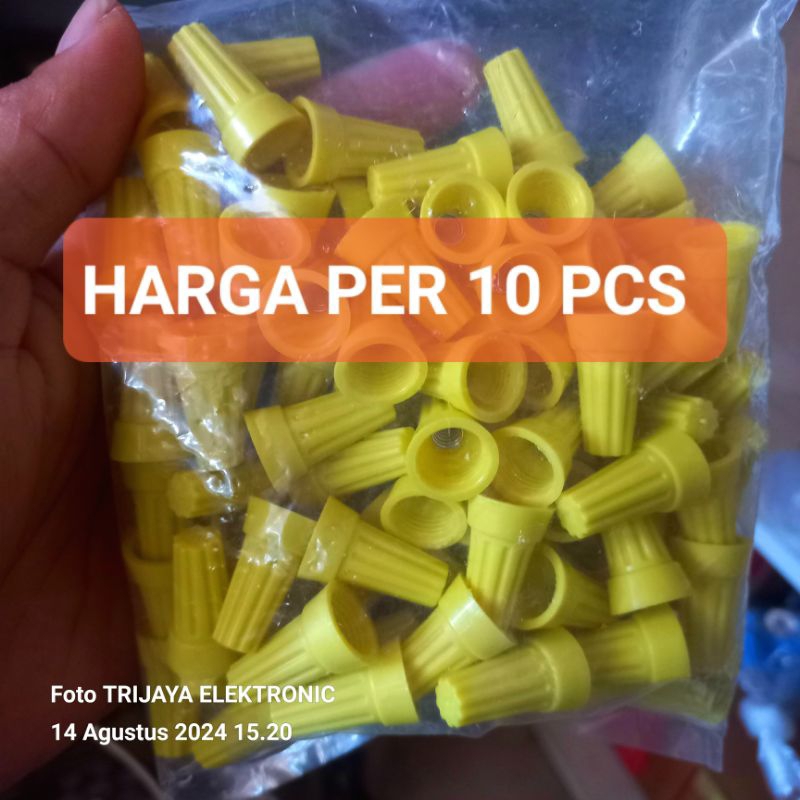 Jual 10 pcs Lasdop Press Kabel 4mm / Penutup Sambungan kabel | Shopee ...