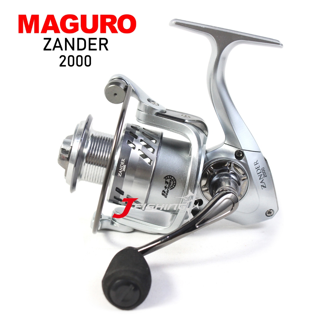 Jual Reel MAGURO Zander | Power Handle | Metal Body Kolam Sungai Danau Muara Laut 1000 2000 3000 ...