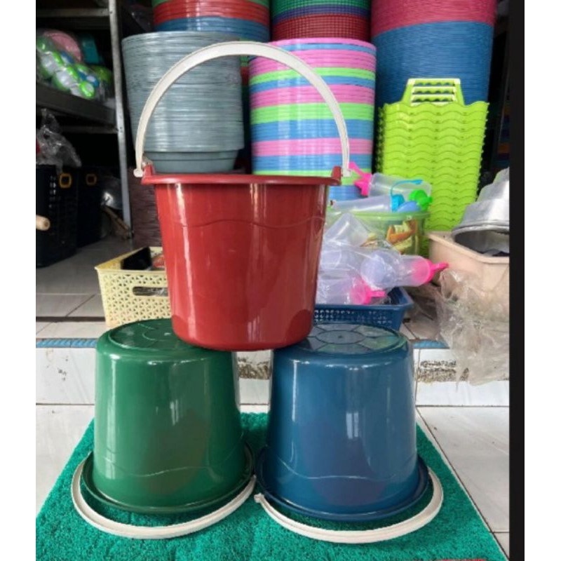 Jual EMBER 9 LITER/EMBER MINI WARNA/EMBER SERBA GUNA | Shopee Indonesia