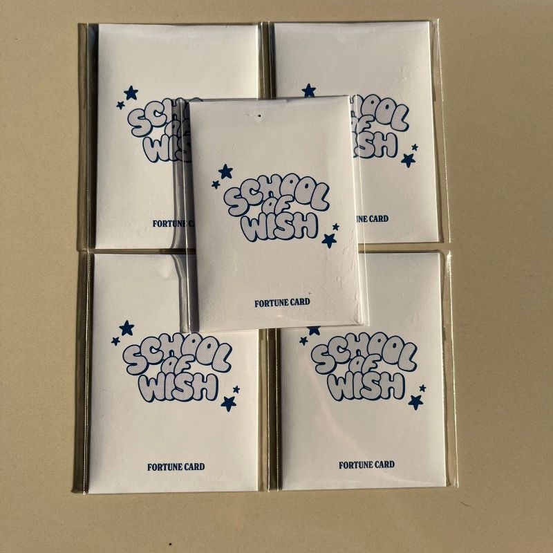 Jual [JGN PKE J&T] READY STOCK FORTUNE SCRATCH MD SCHOOL OF WISH NCT ...