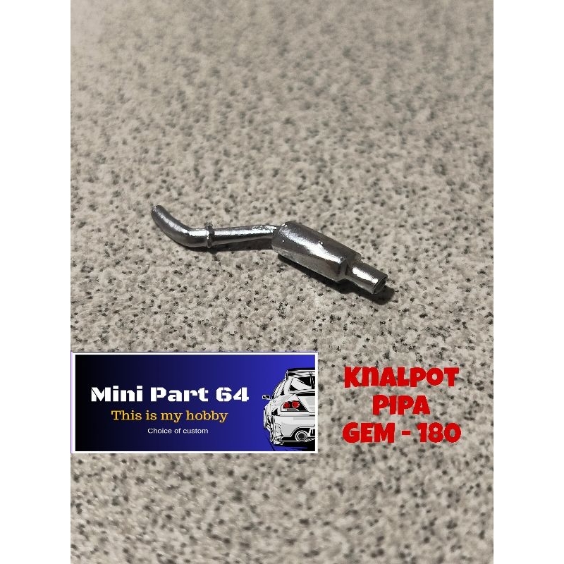 Jual mini part 64 knalpot pipa GEM-180 | Shopee Indonesia