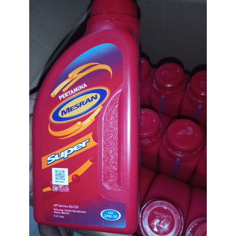 Jual Oli Mesran super oli Pertamina 20w-50 Jaso MA kopling basah ...