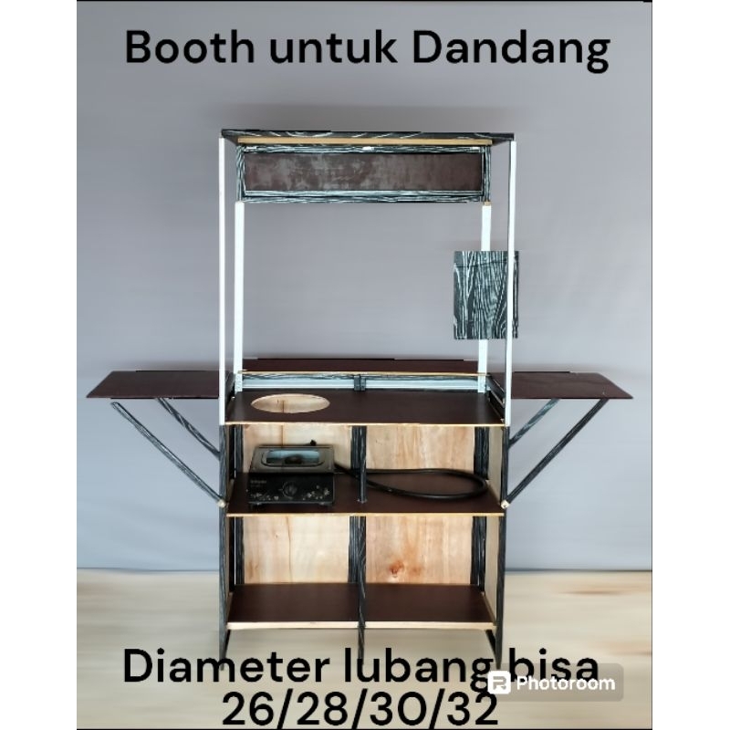 Jual RB Booth Portable / Gerobak Lipat / KHUSUS BUAT YANG MEMAKAI DANDANG | Shopee Indonesia