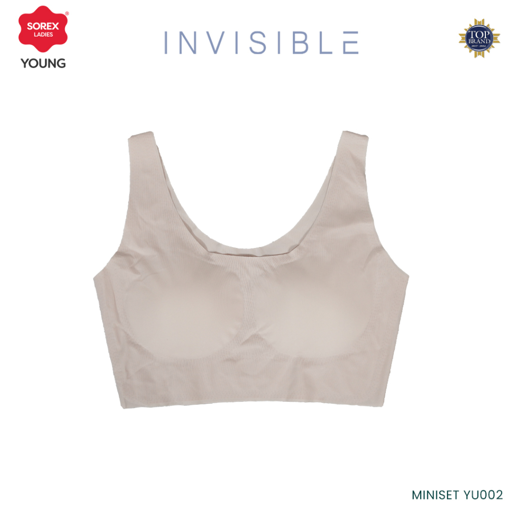 Jual Sorex Young Miniset Invisible Cup Kecil Busa Tanpa Kawat Seamless YU 002 | Shopee Indonesia