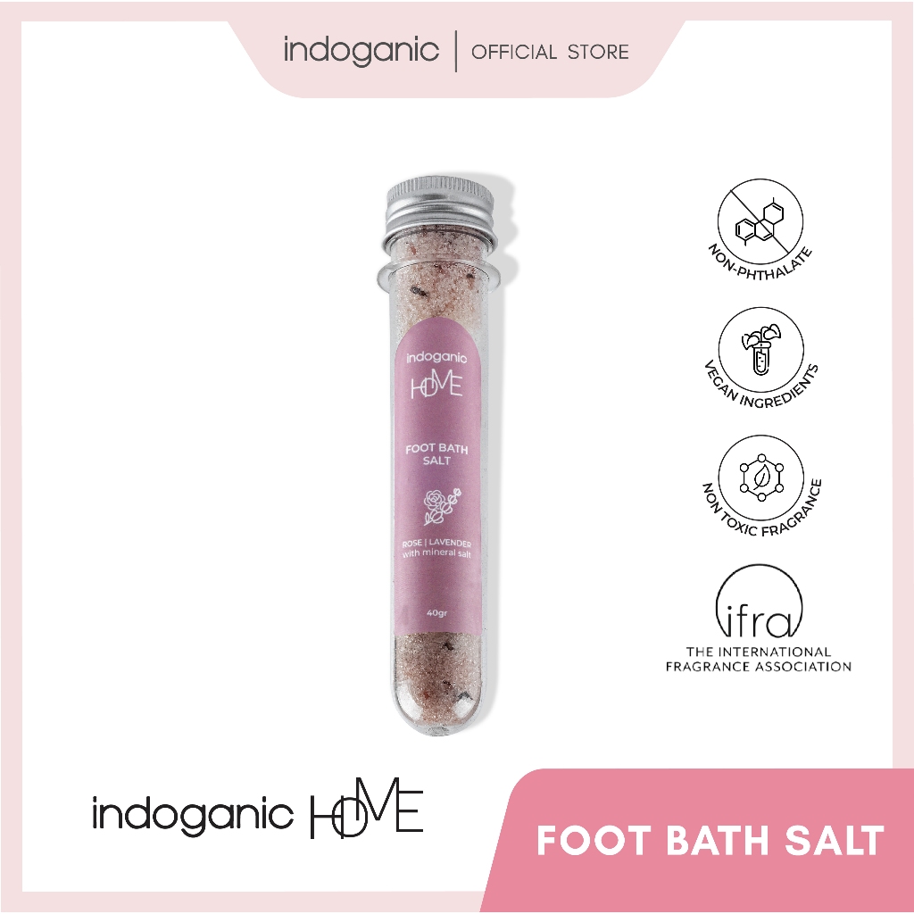 Jual Indoganic Home Foot Bath Salt with mineral salt/Garam Spa Kaki ...