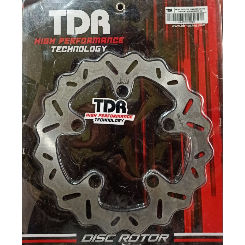 Jual MX King/Exciter 150 Front Disc Rotor 245 MM TDR WR Type | Shopee ...