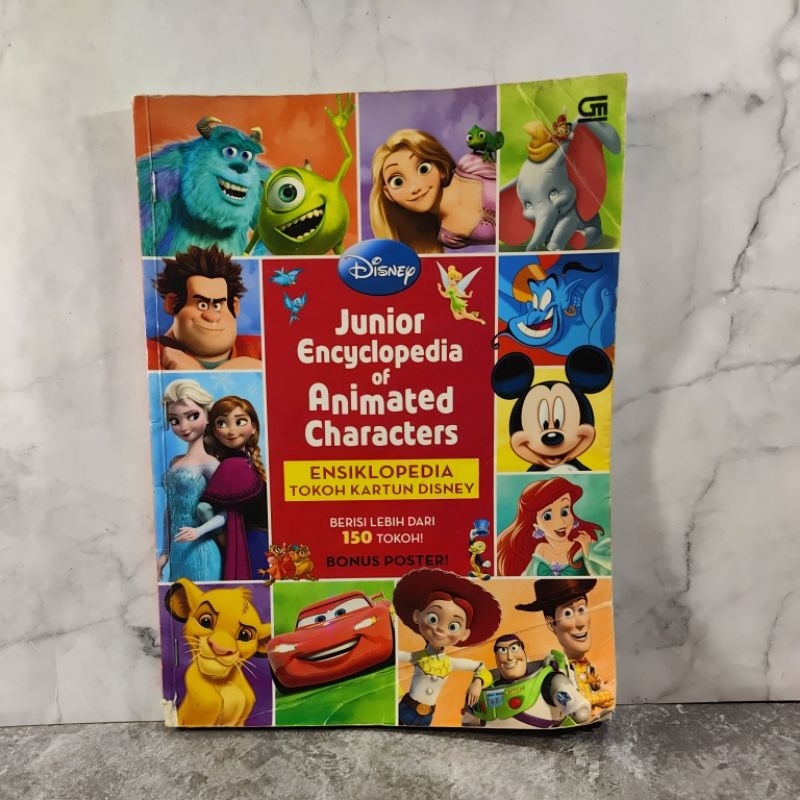 Jual Buku Disney Junior Encyclopedia of Animated Characters ...