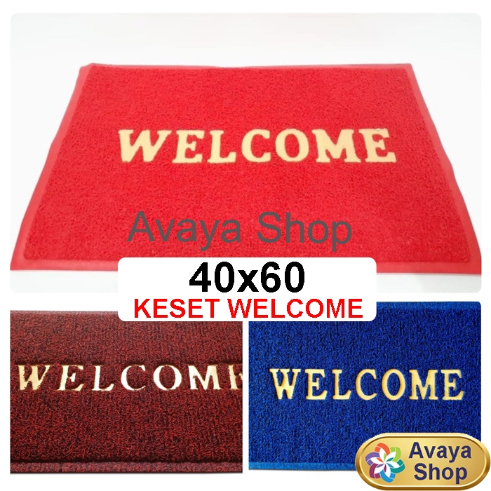 Jual KESET MIE WELCOME 40x60 / KESET WELCOME/ WELCOME KESET/ KESET KAKI ...