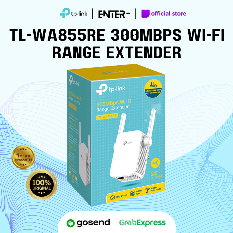 Jual TP LINK TL-WA855RE 300Mbps Wi-Fi Range Extender | Shopee Indonesia