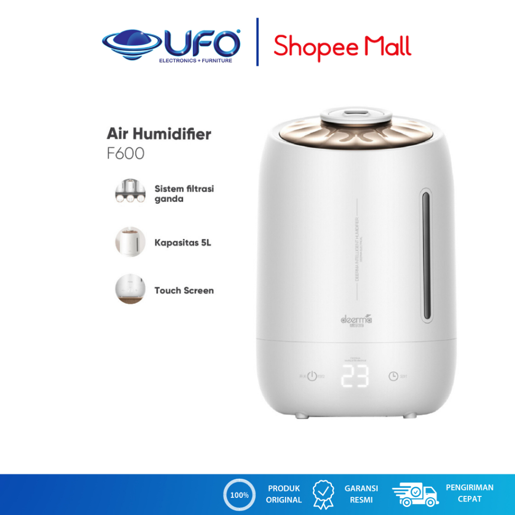 Jual Deerma Humidifier 5L Timing With Intelligent Touch Screen ...