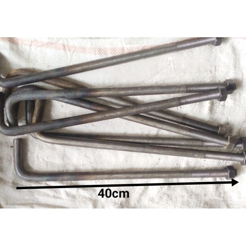 Jual angkur L m16 x 40cm tekuk L 8cm mur 1 wp 1 st 41 as full body 16mm ...