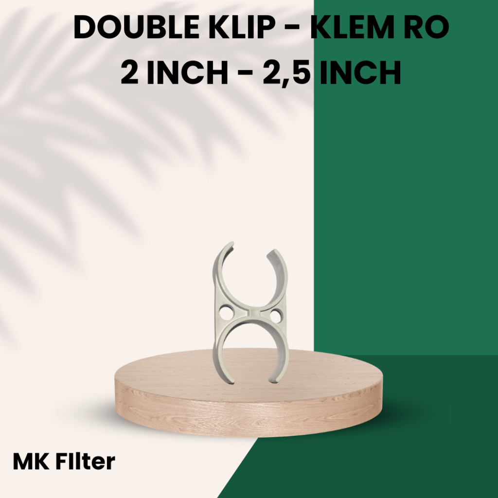 Jual Double Klik RO - Klem Reverse Osmosis - 2 Inch ke 2.5 Inch ...