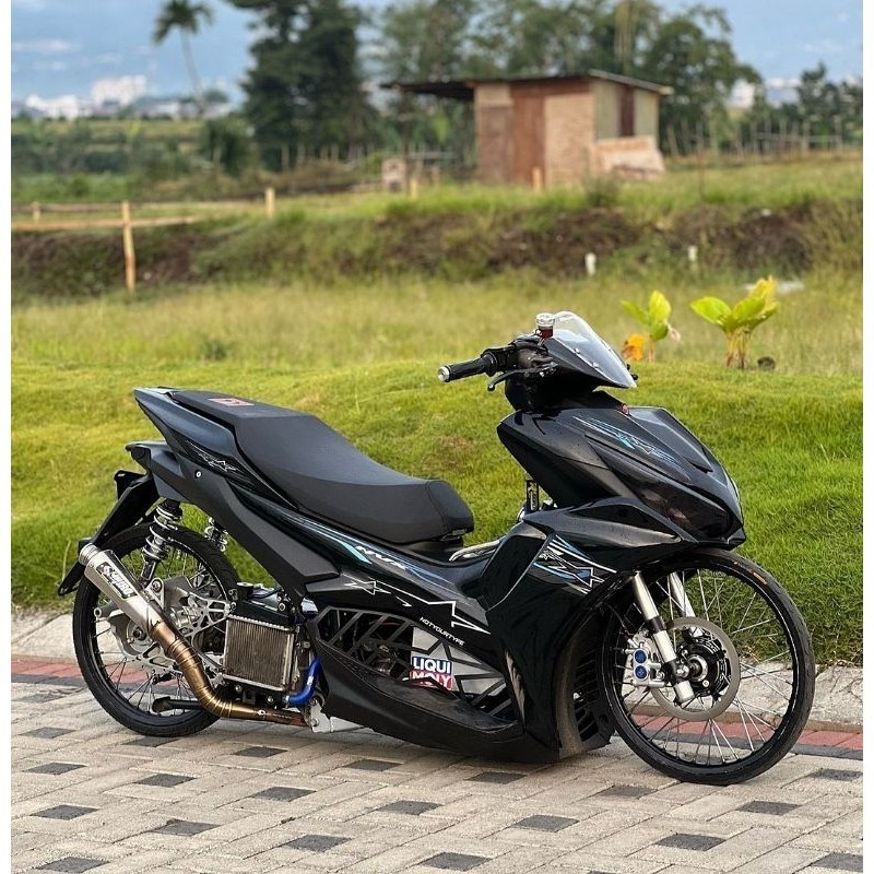 Jual STRIPING AEROX NEW TRANSPARAN POLET BENING NVX ALL CONNETED LIS ...